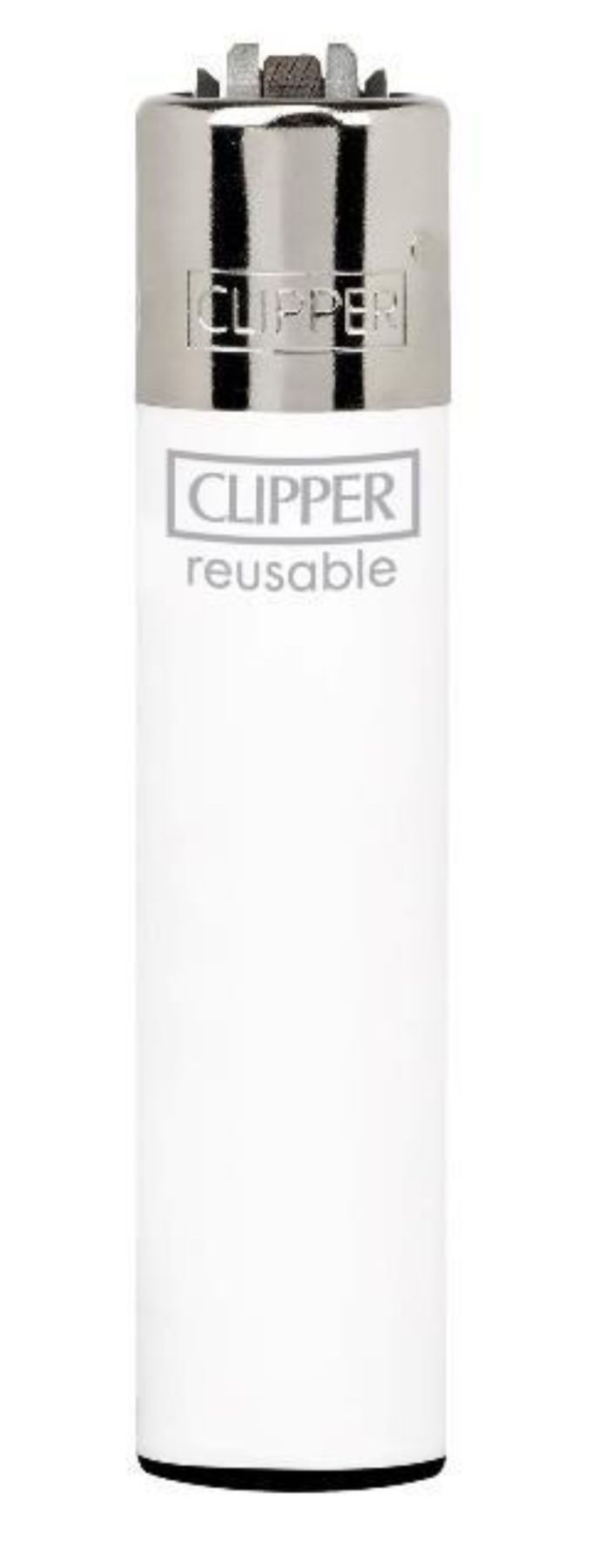 Купить Clipper Solid Mix Classic Белая Запальничка 01007 в интернет ...